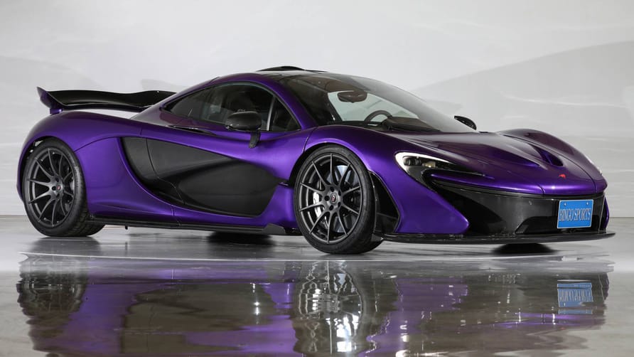 Classified of the week: a purple McLaren P1 | Top Gear