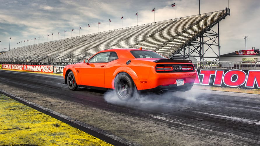 You can race your Dodge Demon at Hennessey’s drag strip | Top Gear
