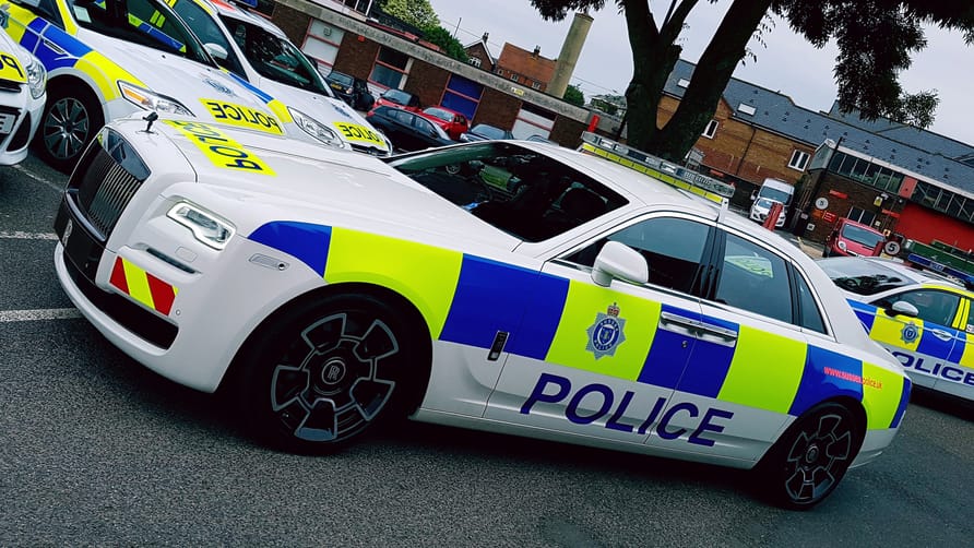 Look at this Rolls-Royce Ghost police car | Top Gear