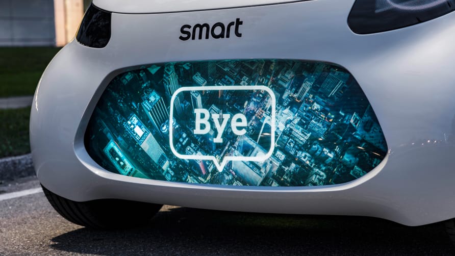 Smart has built a self-driving, car-sharing concept | Top Gear