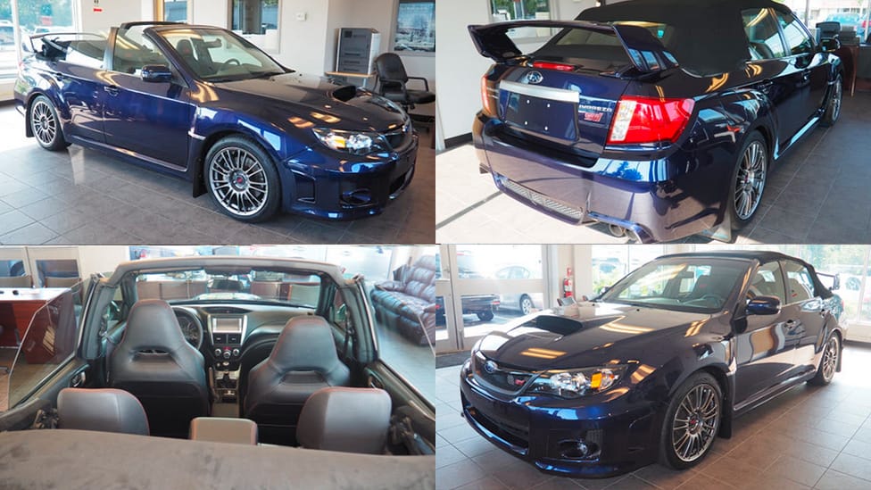 Holy moly, it's a Subaru Impreza convertible | Top Gear