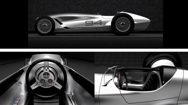 Check out Infiniti's all-electric retro racecar | Top Gear