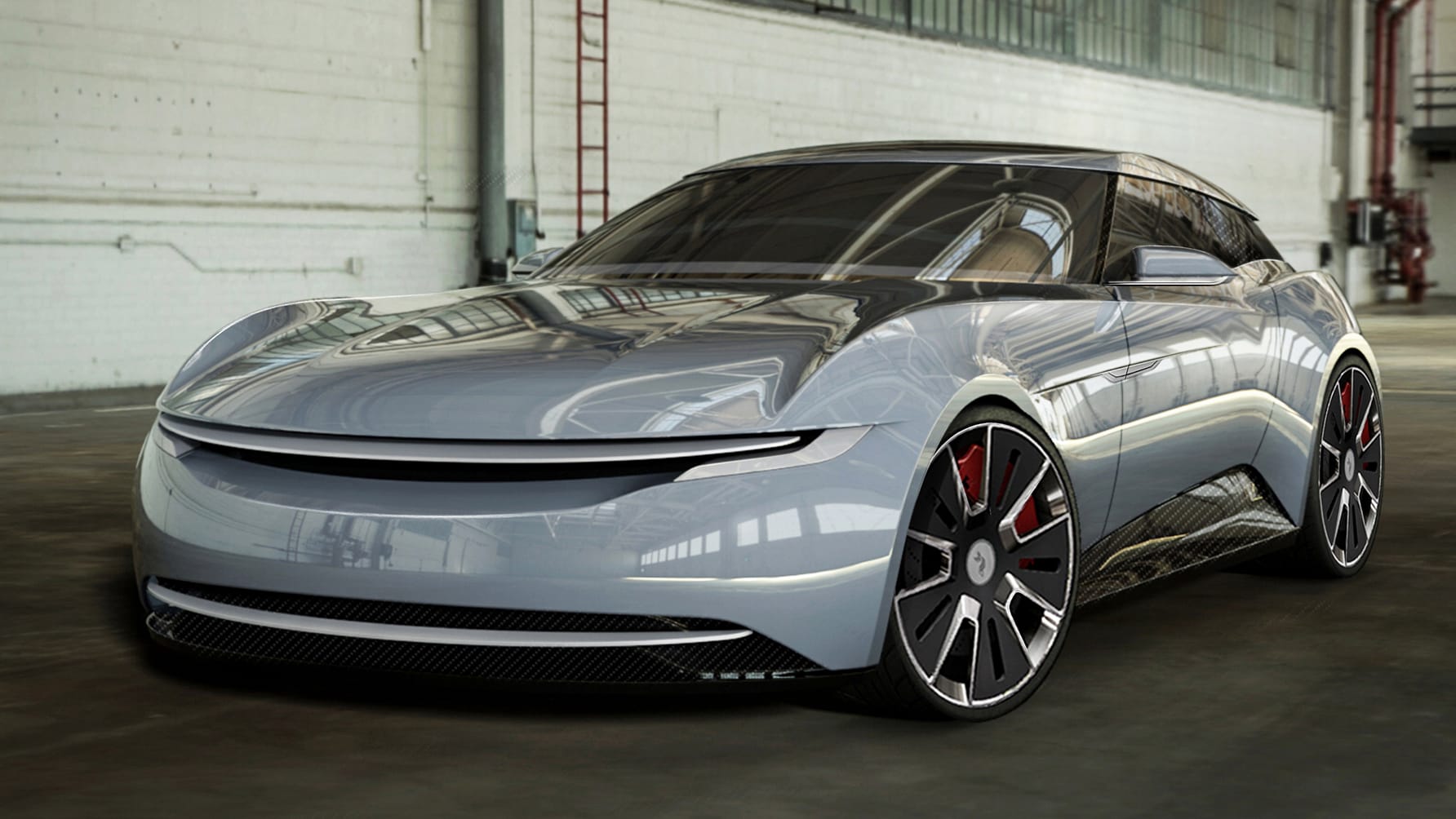 Britain's made a 600bhp electric shooting brake | Top Gear