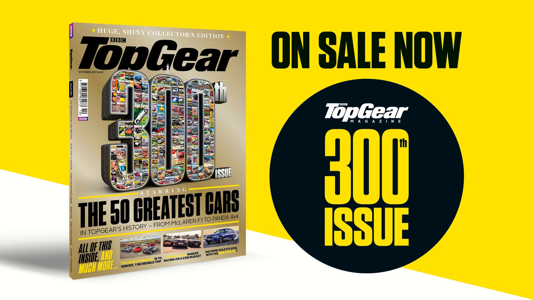 Welcome to the 300th issue of Top Gear magazine! | Top Gear