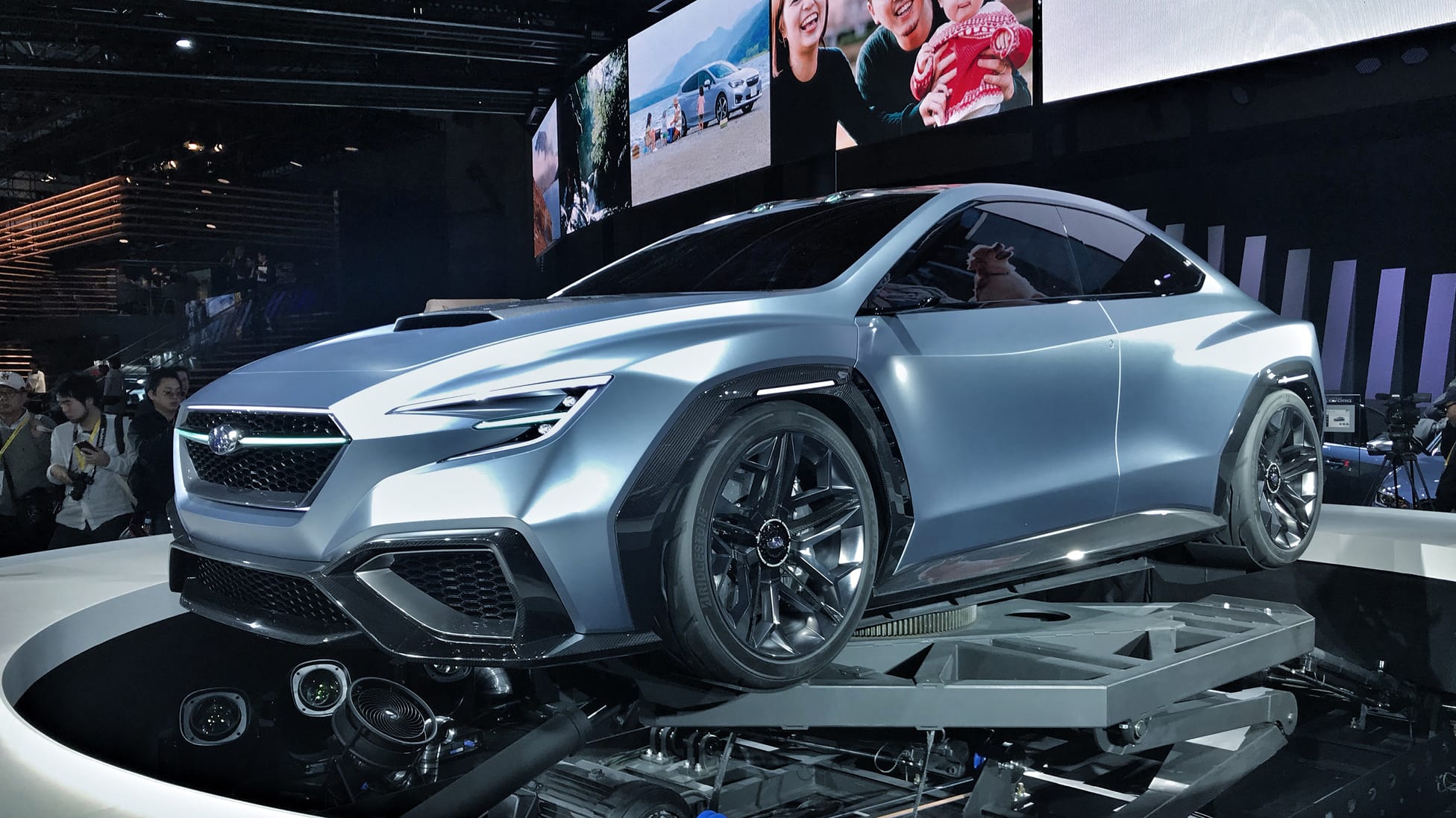 This Subaru Viziv shows us the next WRX saloon | Top Gear