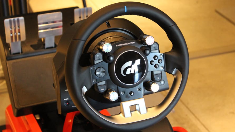 This is GT Sport's new £650 steering wheel | Top Gear