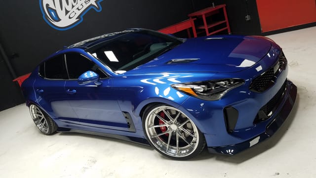 This is the West Coast Customs-modified Kia Stinger | Top Gear