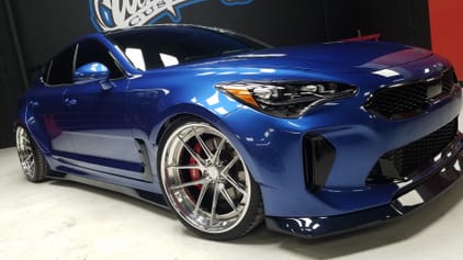 This is the West Coast Customs-modified Kia Stinger | Top Gear