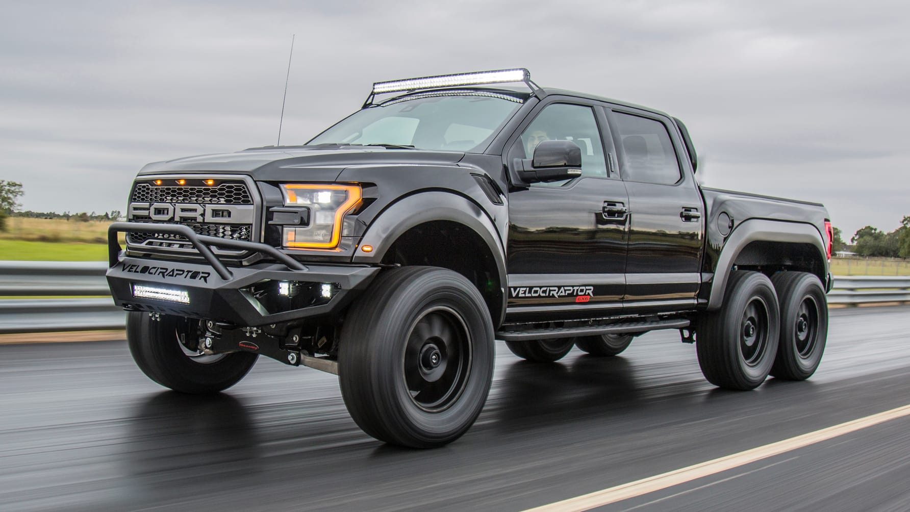 Hennessey has built a 600bhp, six-wheeled Raptor | Top Gear