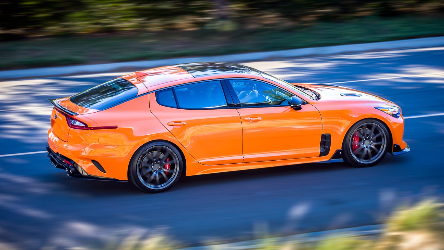This is the West Coast Customs-modified Kia Stinger | Top Gear