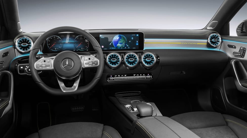 Welcome to the interior of the new Mercedes-Benz A-Class | Top Gear