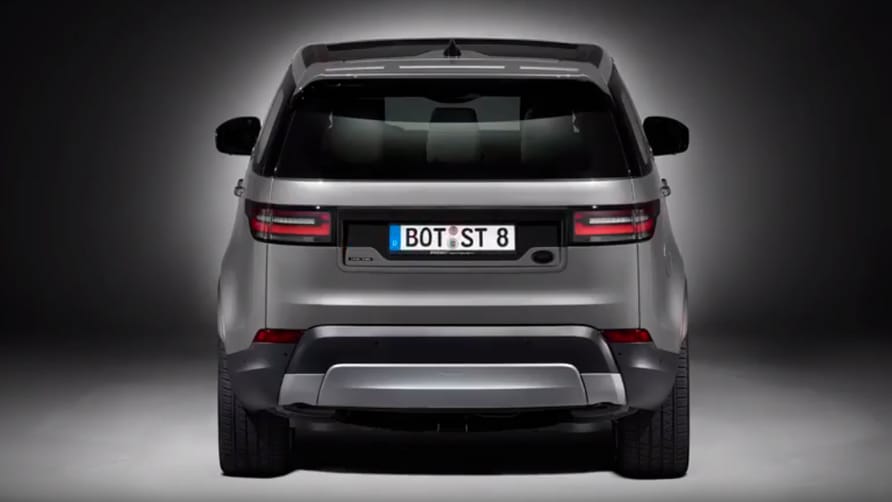 Startech has fixed the Land Rover Discovery's number plate | Top Gear