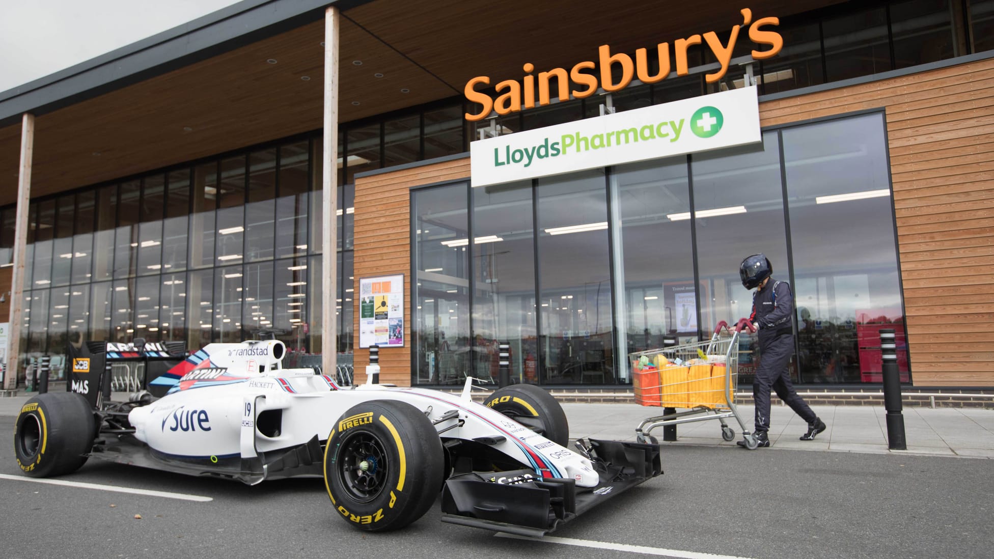 Williams’ F1 rear wing tech will feature in… supermarkets | Top Gear