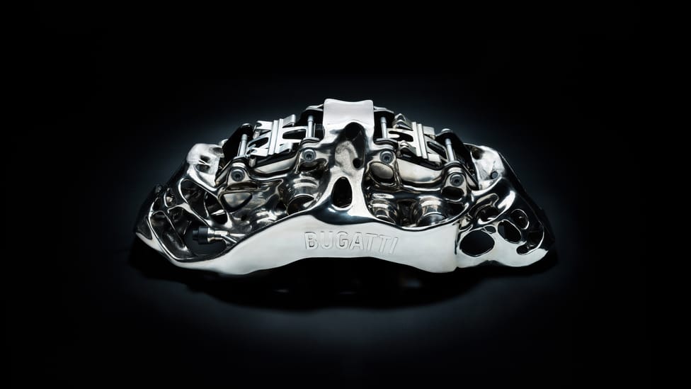 Bugatti has 3D-printed a brake caliper… from titanium | Top Gear