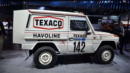 Marvel at this amazing rally-spec Mercedes G-Wagen | Top Gear