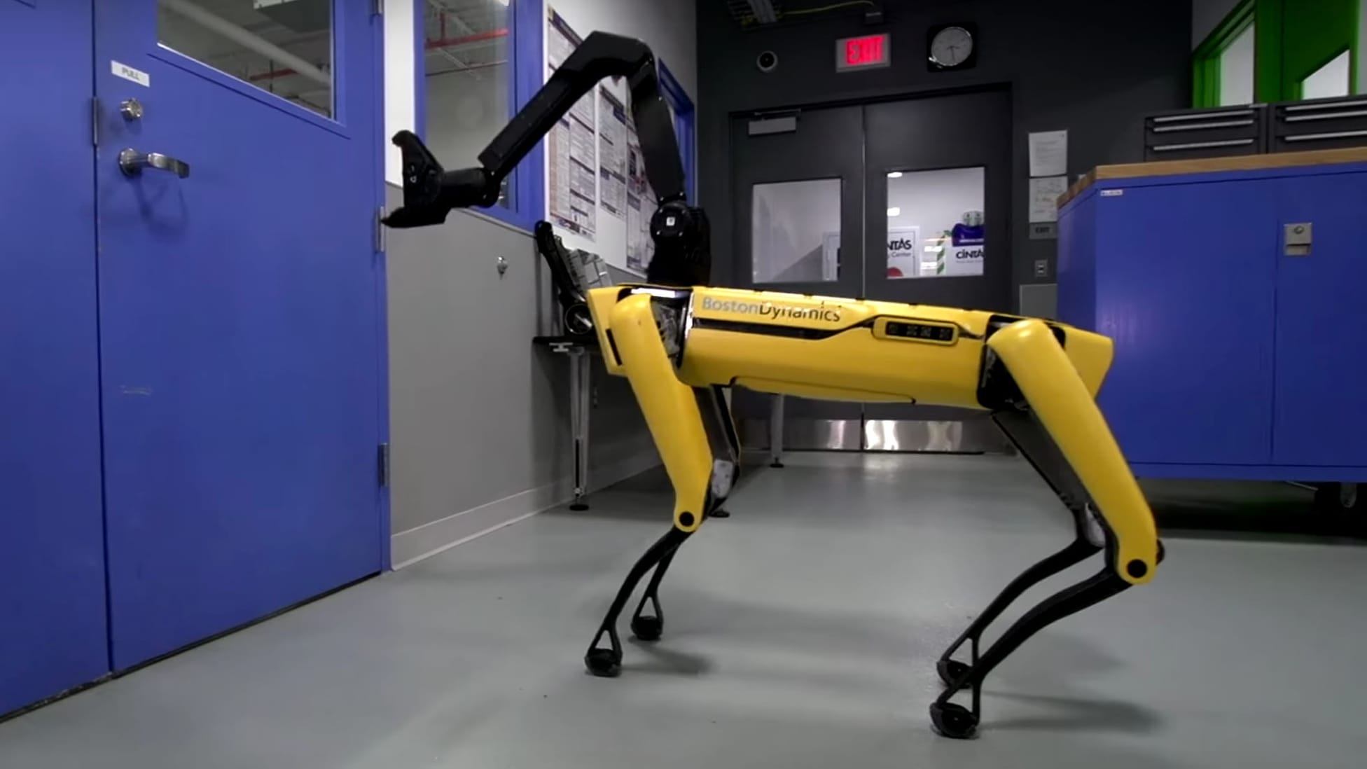 This door-opening robot is the scariest thing we've ever seen | Top Gear