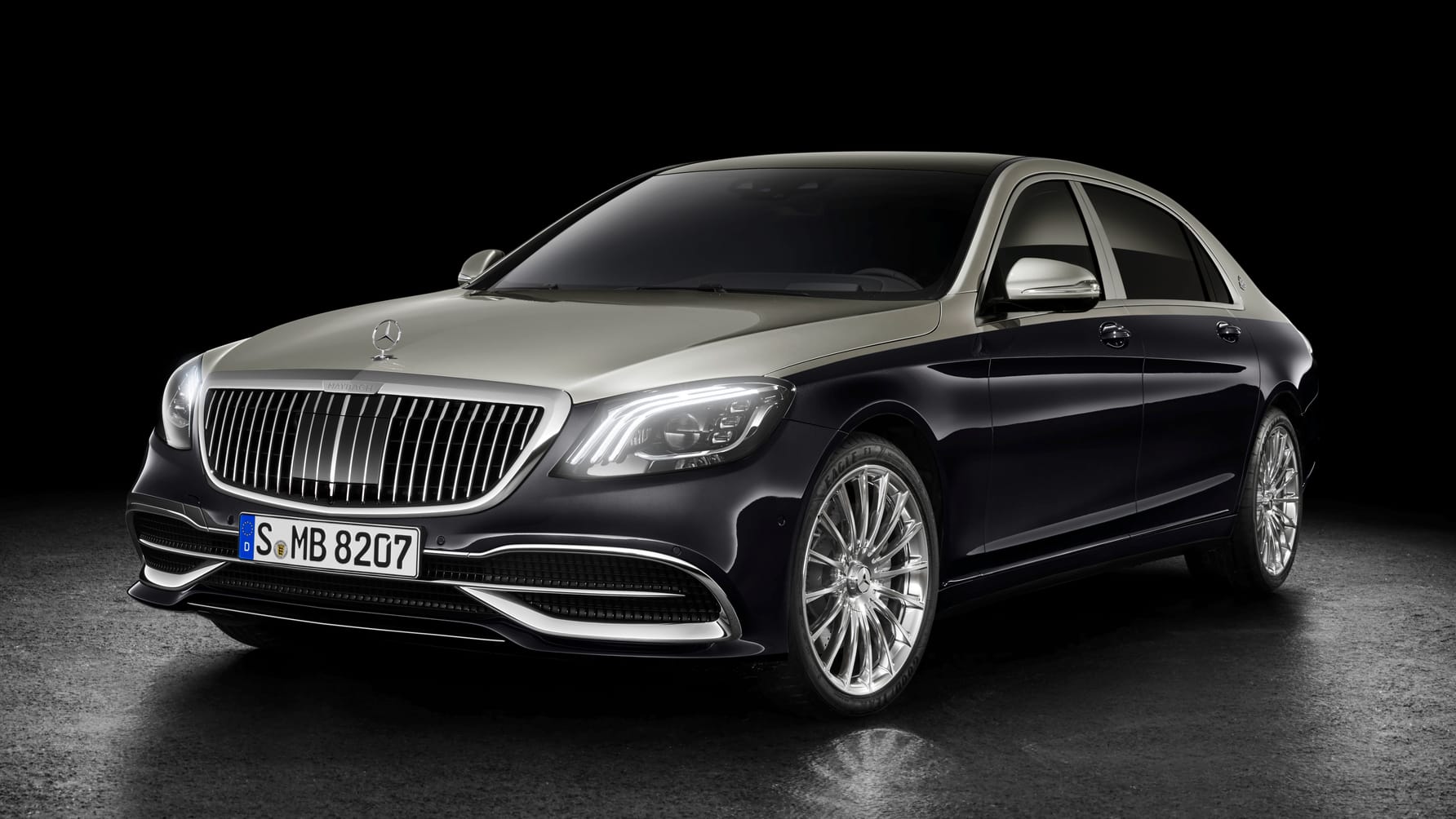 Uh-oh: Maybach has found the two-tone paint again | Top Gear