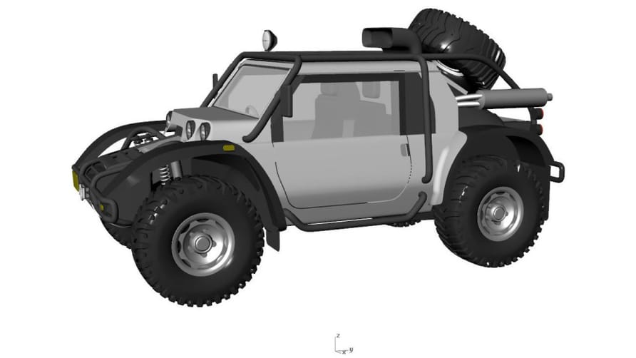 This car is being built to scale a volcano | Top Gear