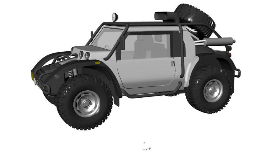 This car is being built to scale a volcano | Top Gear