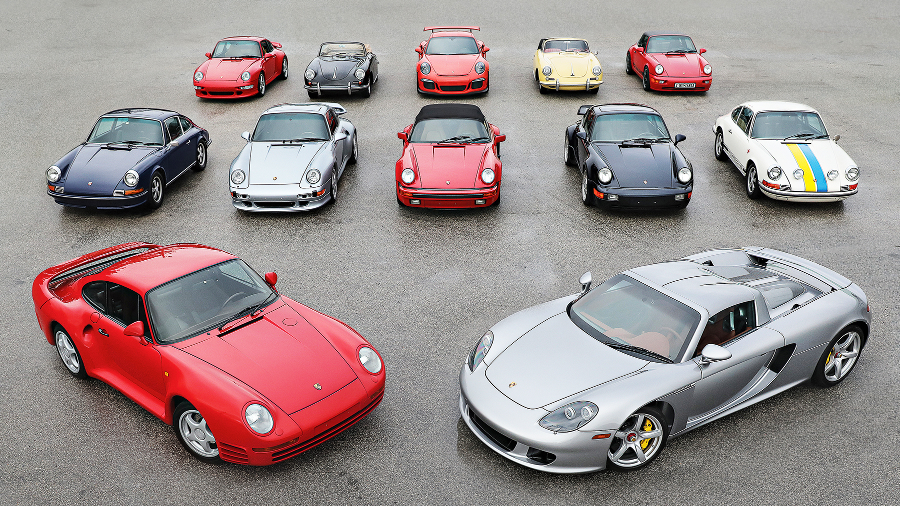 This amazing collection of Porsches could be yours!* | Top Gear