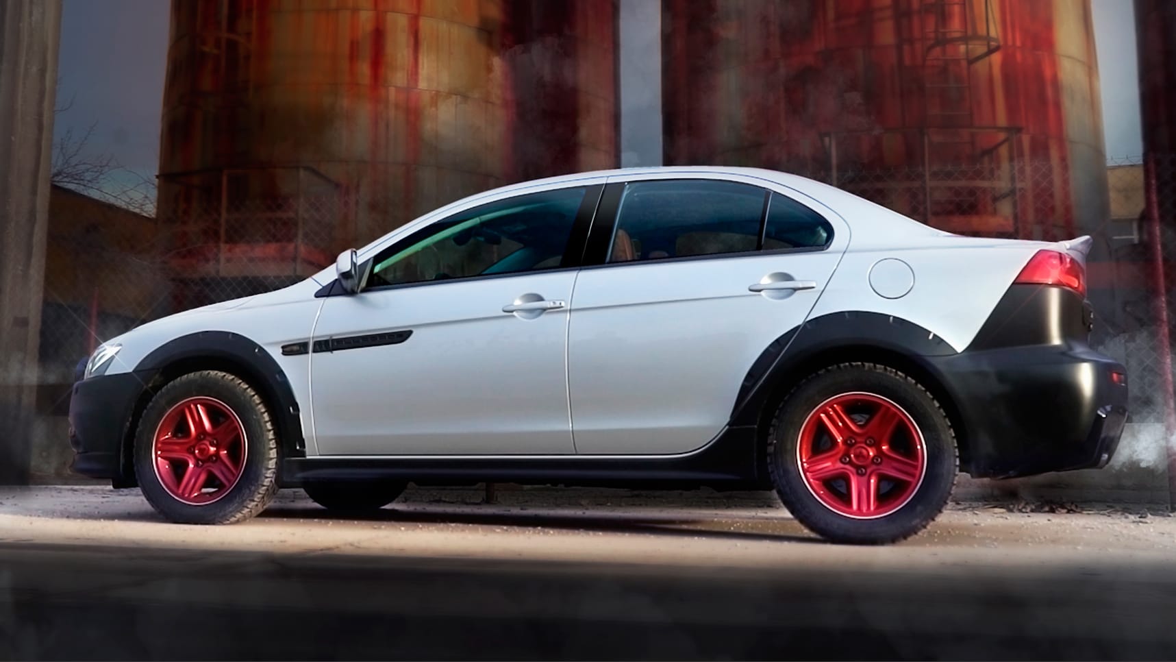 This modified Mitsubishi Lancer is a samurai | Top Gear