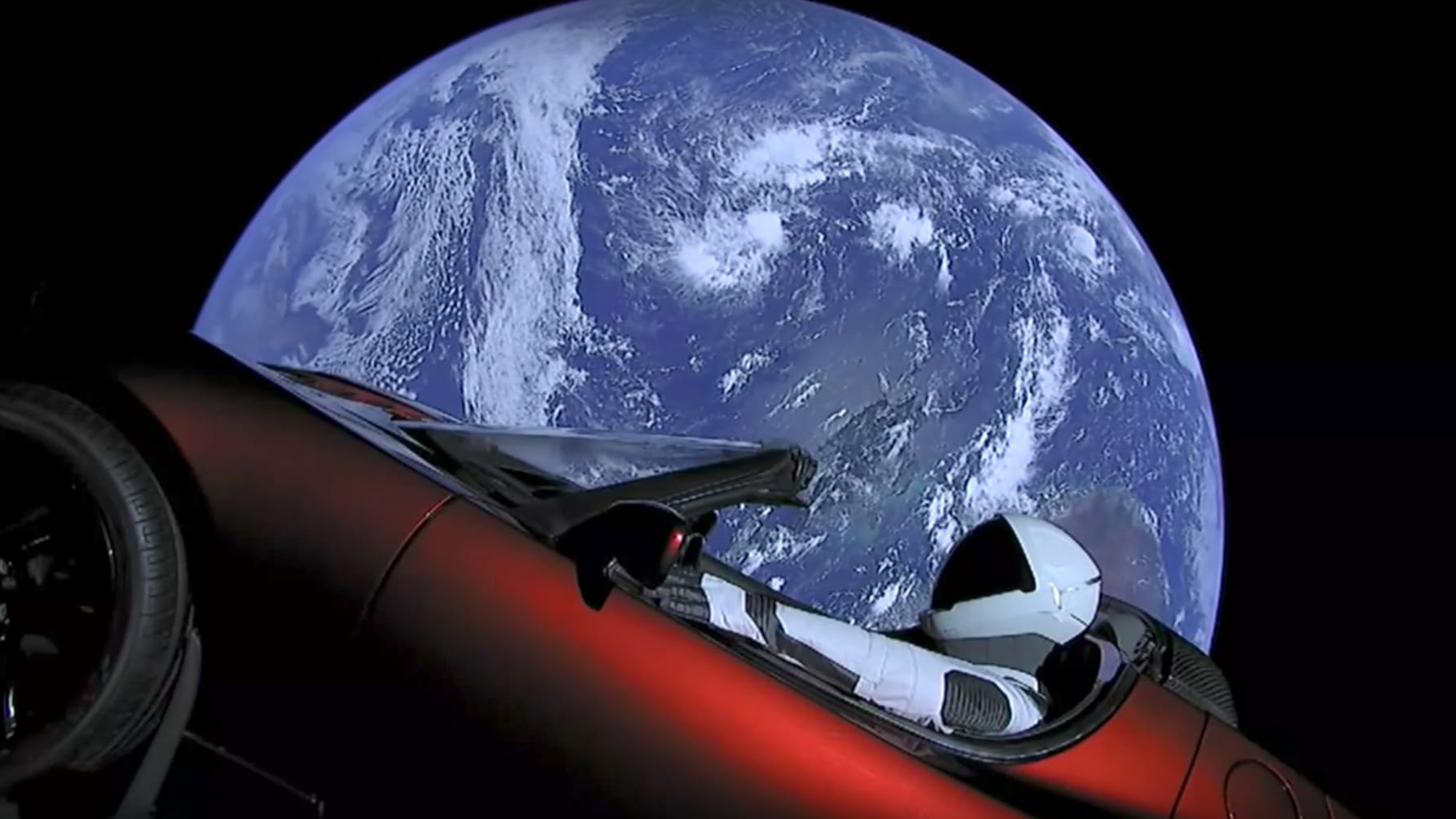 Elon Musk just sent his Tesla Roadster into space | Top Gear