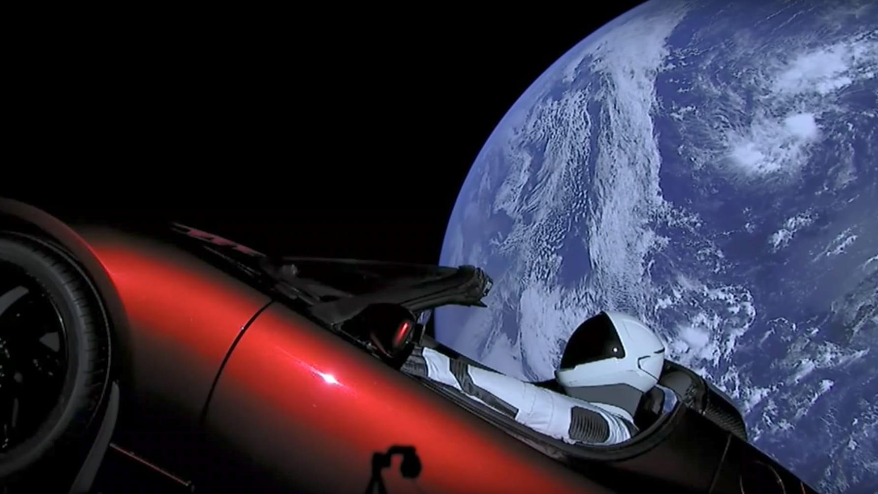 Elon Musk just sent his Tesla Roadster into space | Top Gear
