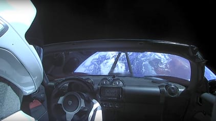 Elon Musk just sent his Tesla Roadster into space | Top Gear
