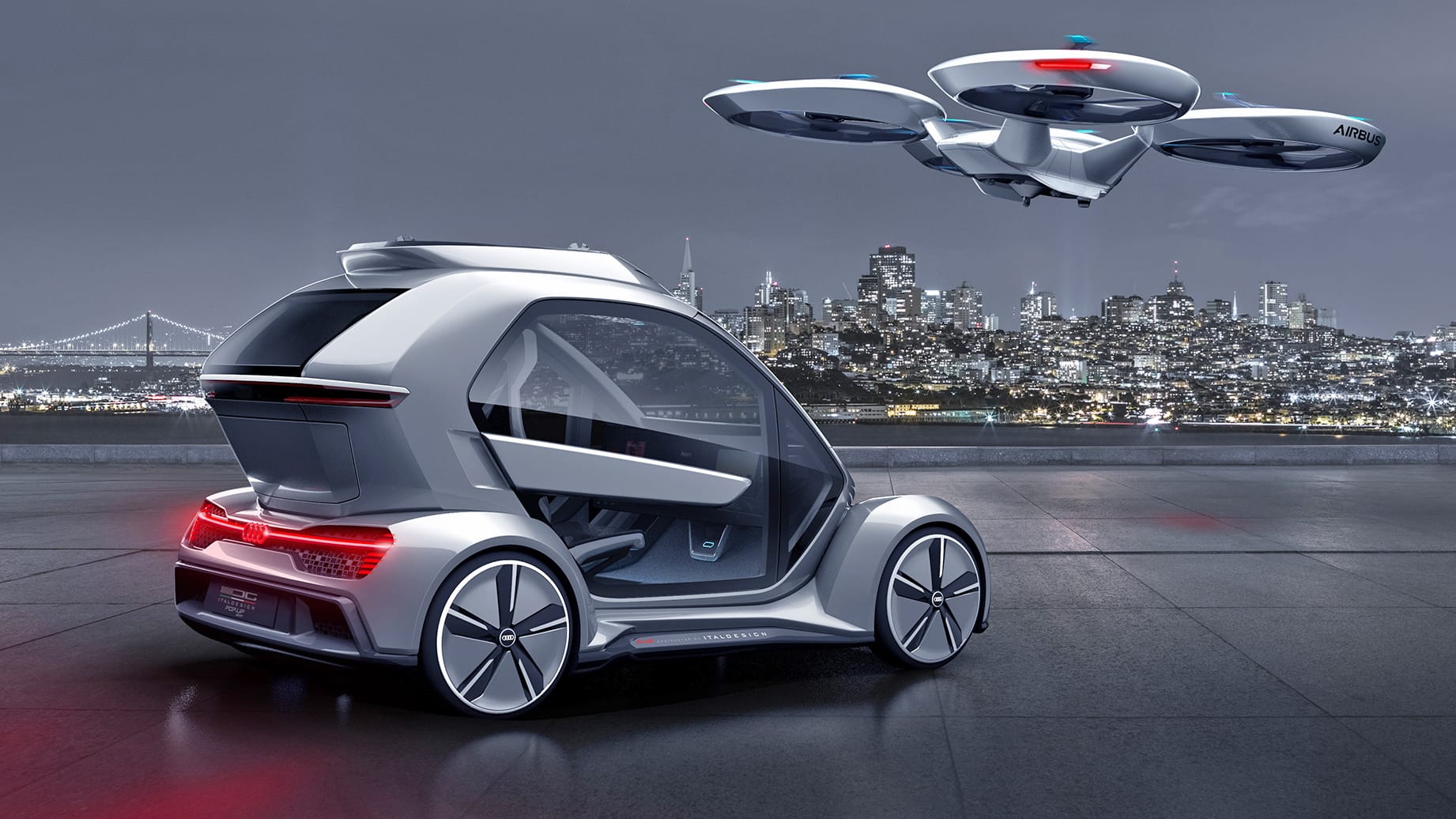 Here's your autonomous flying Audi of the future | Top Gear