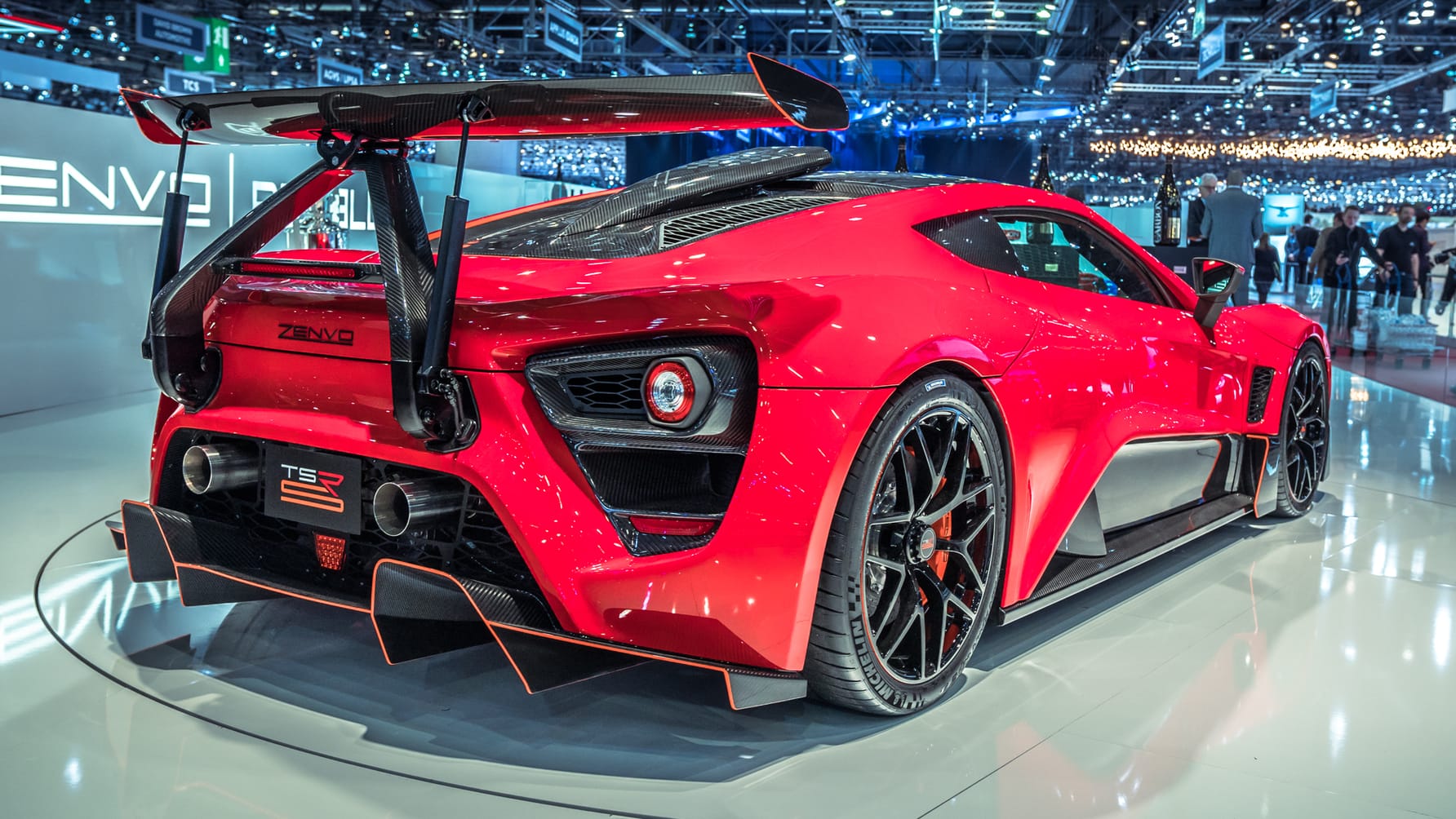 The new Zenvo TSR-S has a very trick rear wing | Top Gear