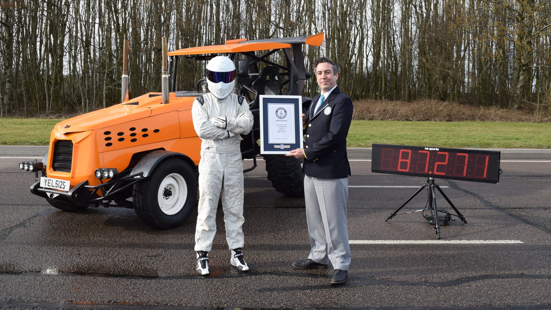 Top Gear’s Track-tor sets a new Guinness World Records title! | Top Gear