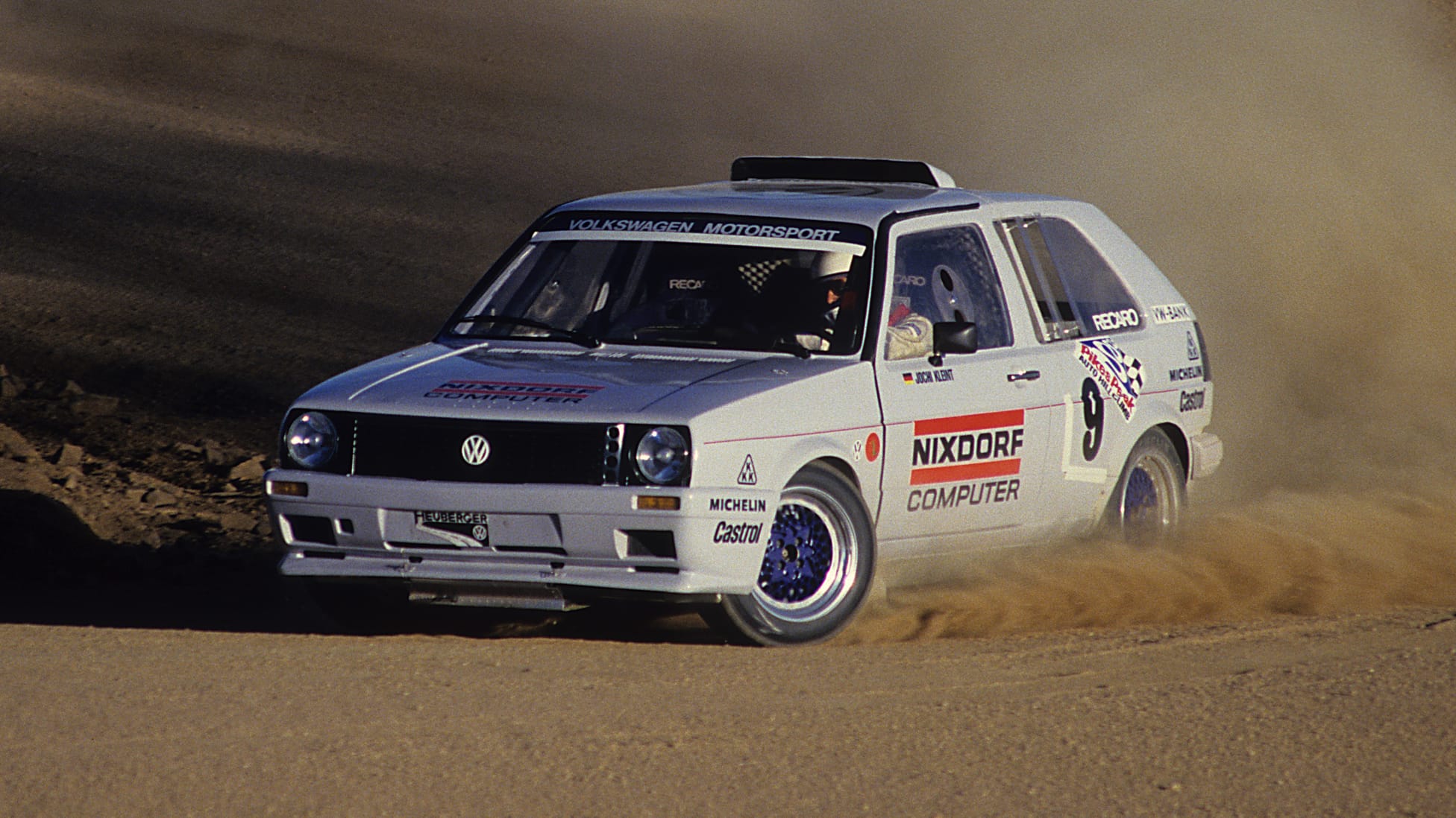 This twin-engined 640bhp VW Golf was almost a Pikes Peak legend | Top Gear
