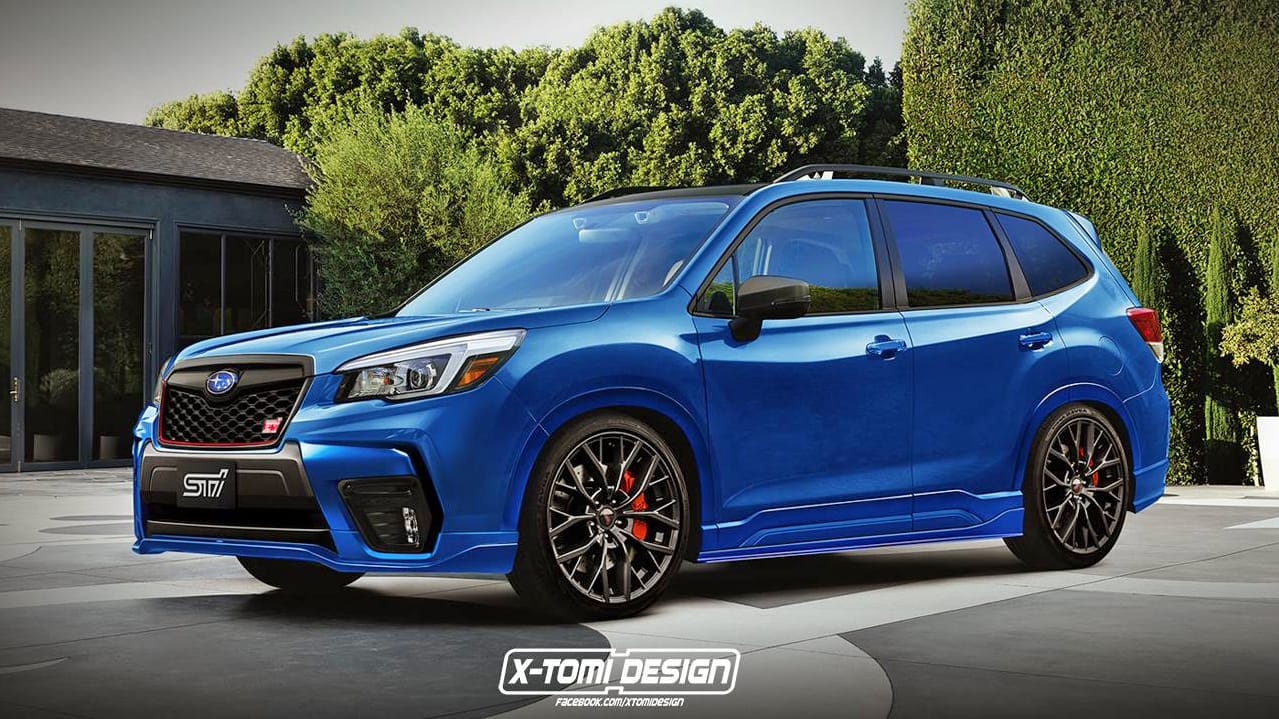 Here's what a new Subaru Forester STI would look like | Top Gear
