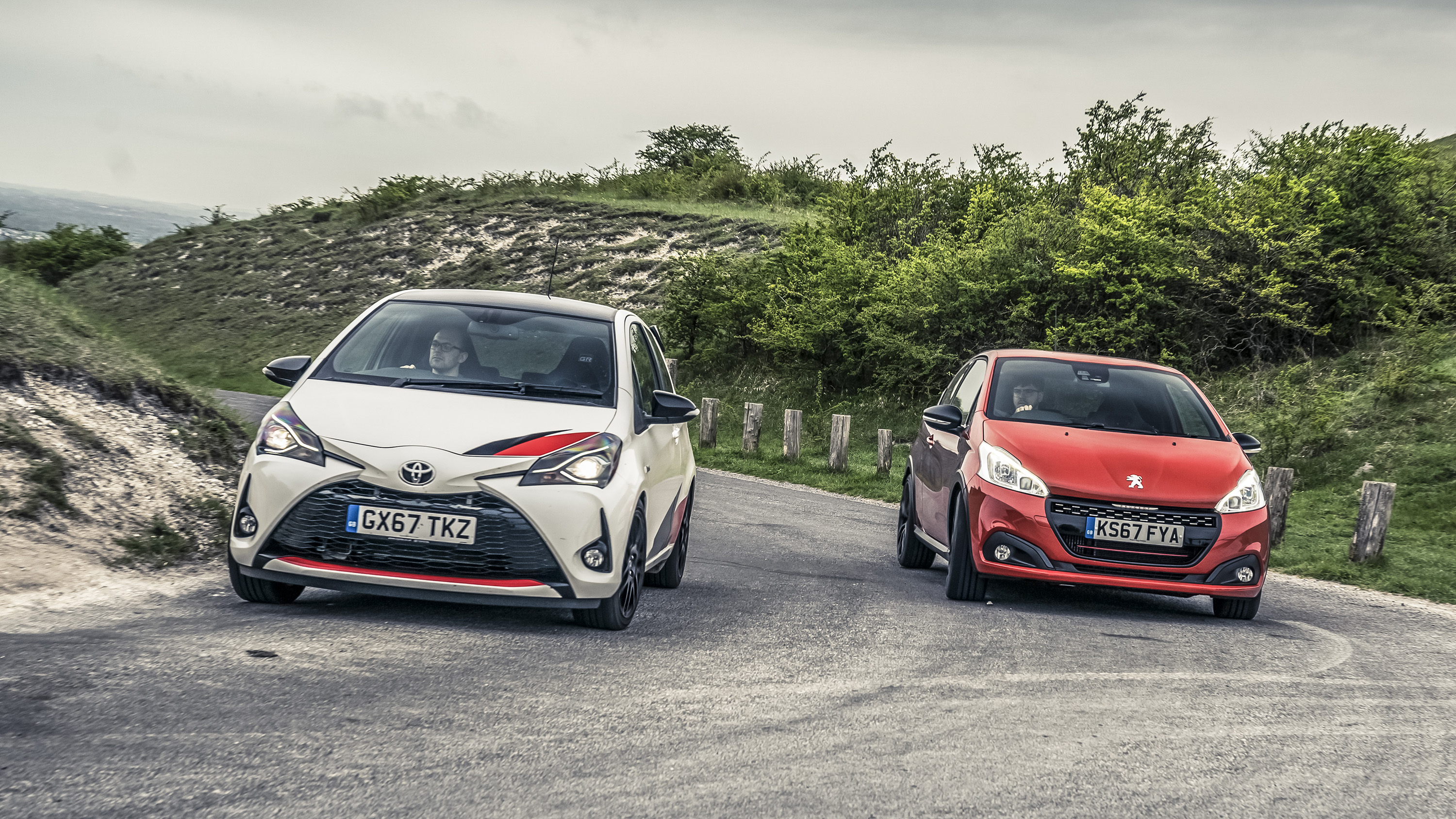 Toyota Yaris GRMN vs Peugeot Sport 208 GTI | Top Gear