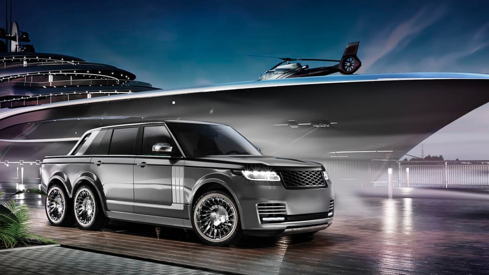 Holy ship: it's a Range Rover 6x6 made by a yacht company | Top Gear