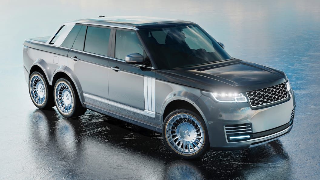 Holy ship: it's a Range Rover 6x6 made by a yacht company | Top Gear