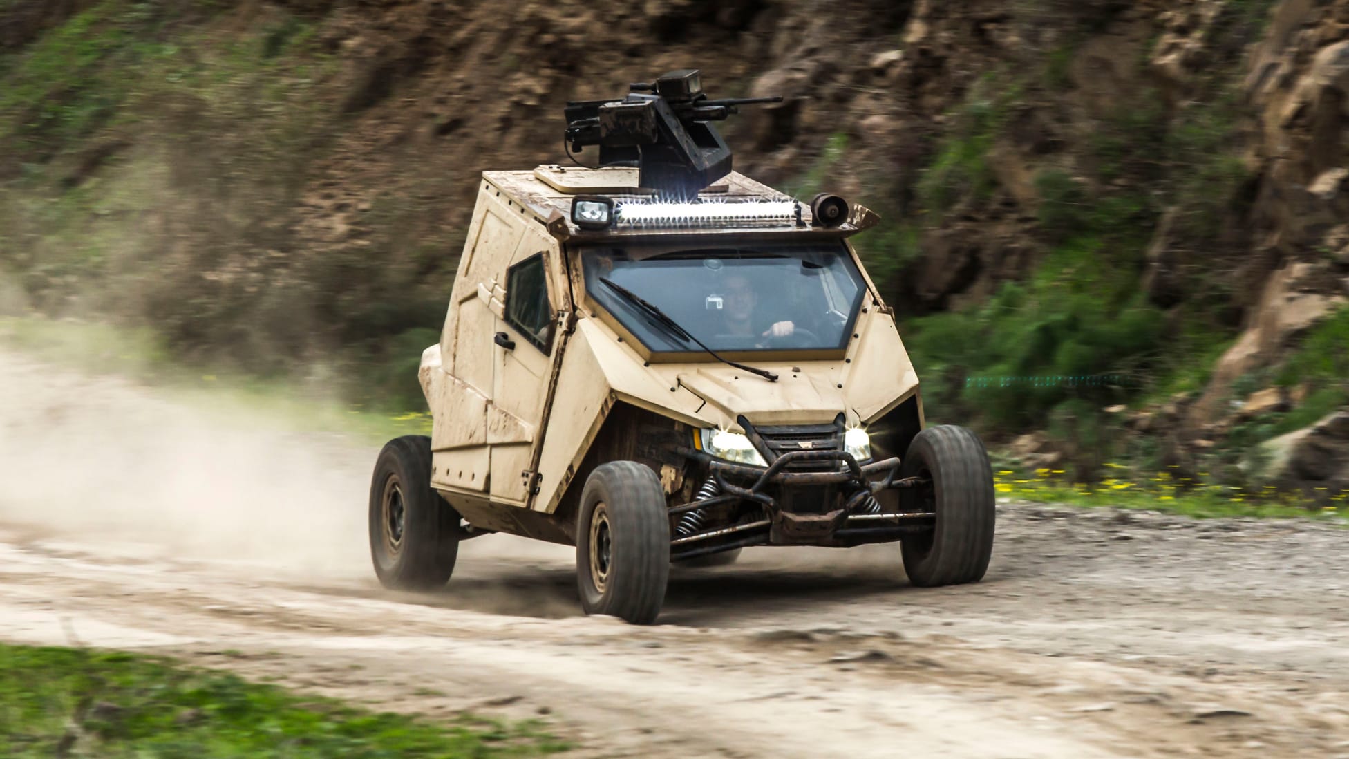 The new Plasan Yagu is a tiny 95bhp armoured car | Top Gear