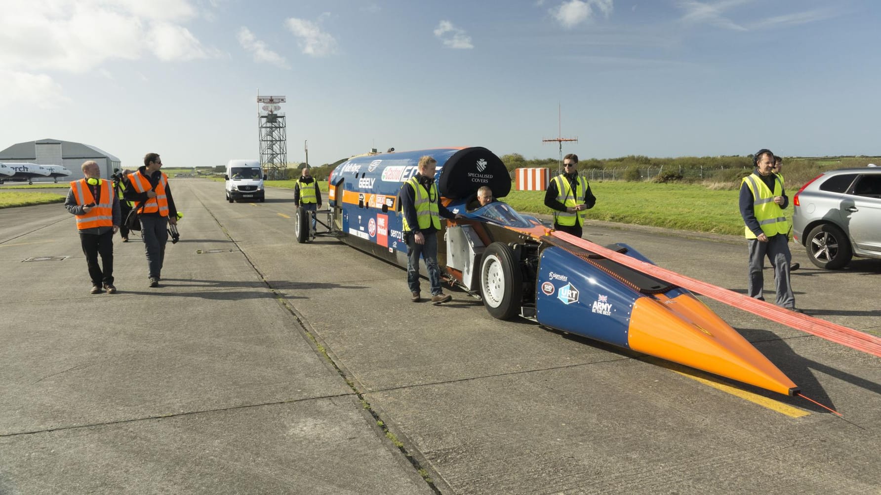 Bloodhound SSC is aiming for 500mph next spring | Top Gear