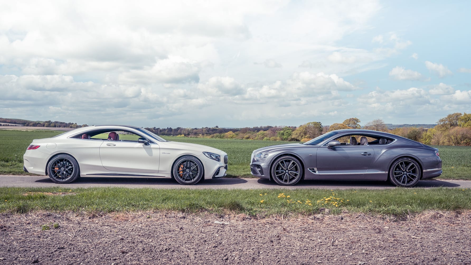 Bentley Continental GT vs Mercedes-AMG S63 Coupe | Top Gear