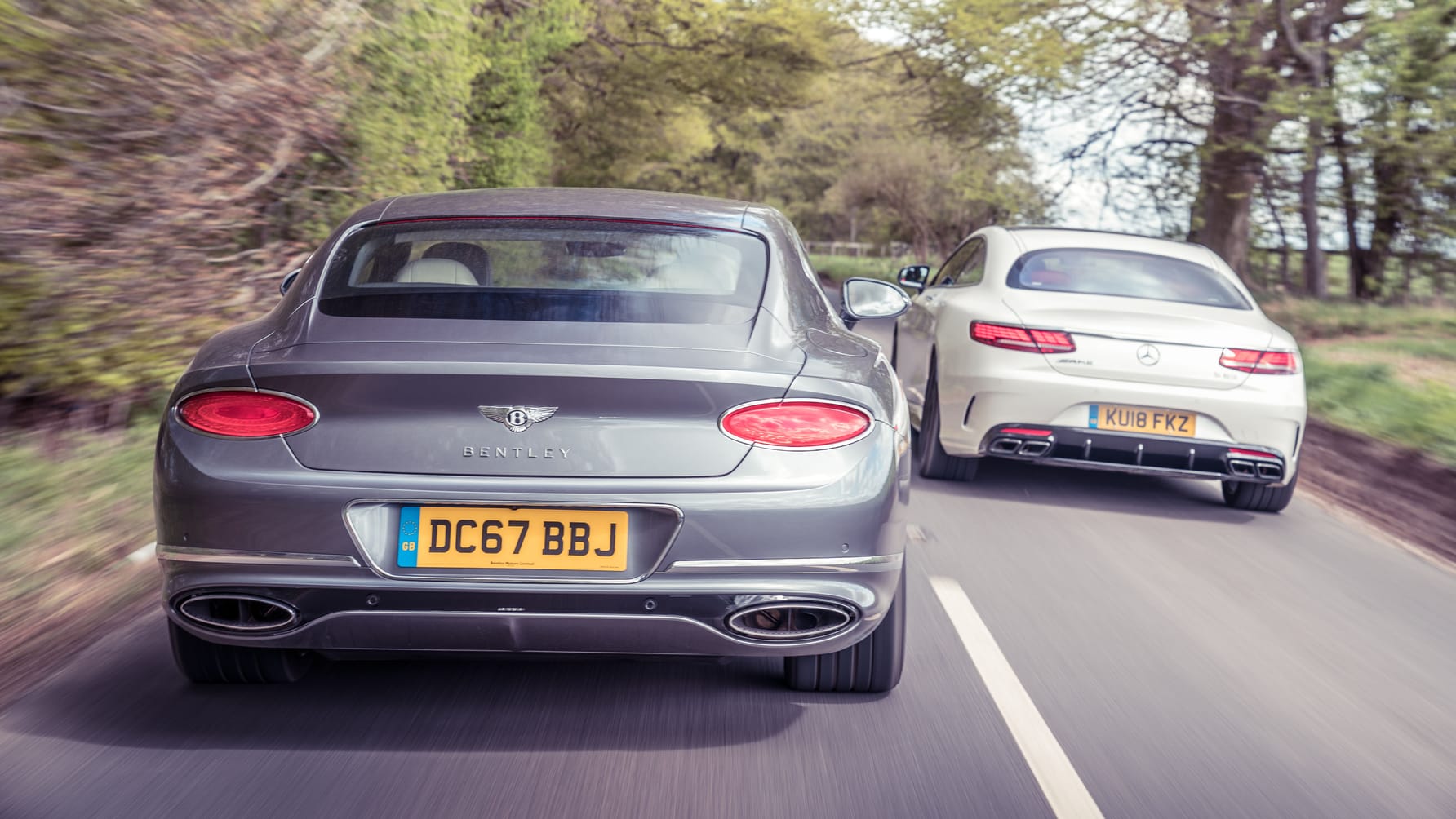 Bentley Continental GT vs Mercedes-AMG S63 Coupe | Top Gear