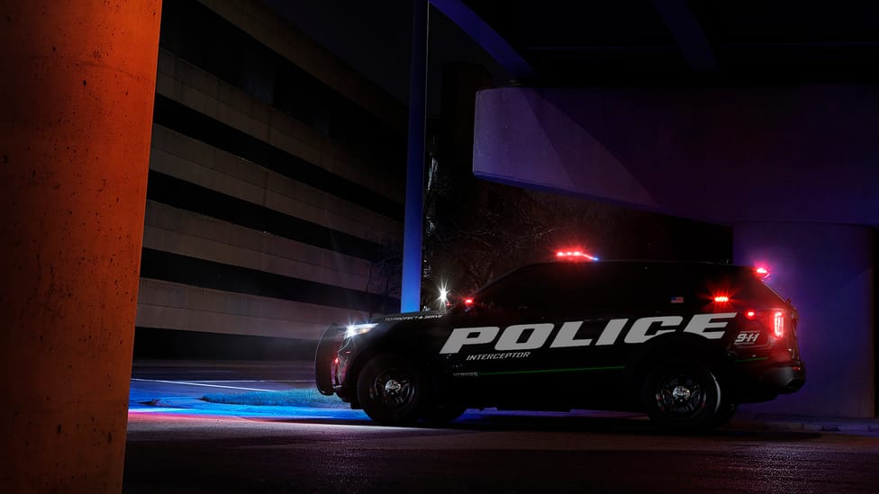 Ford's new police car is a hybrid SUV. Wait, what? | Top Gear
