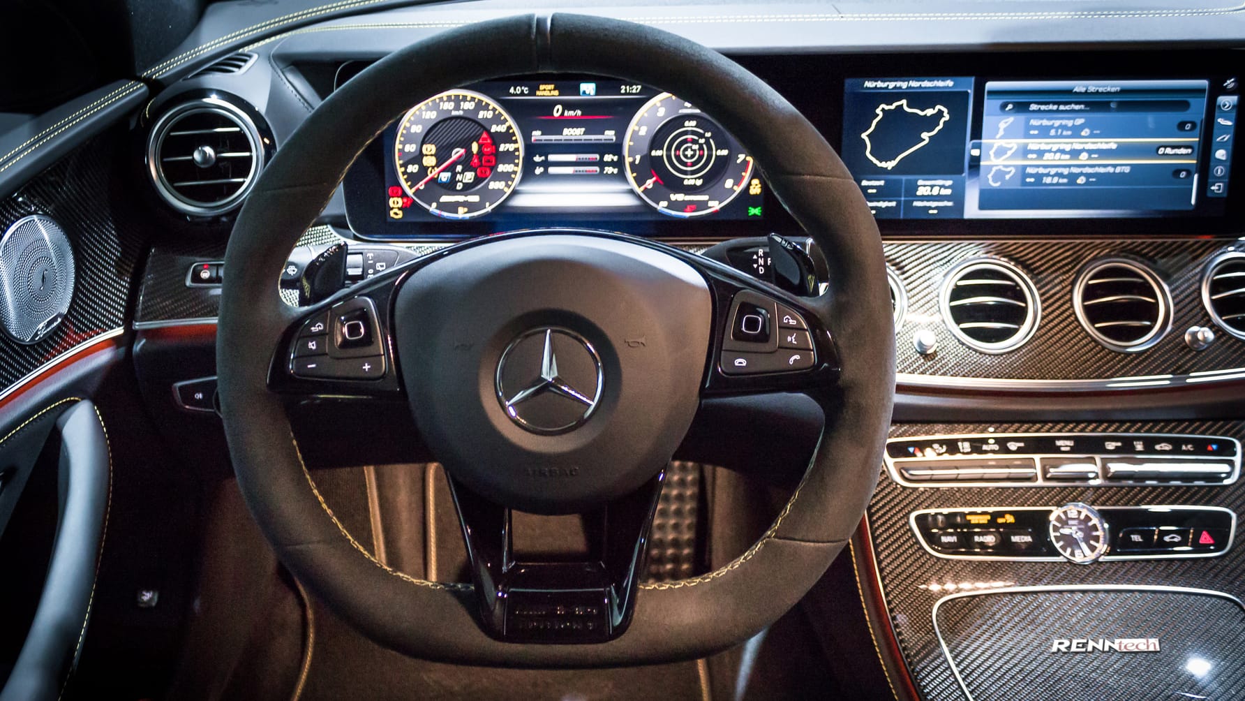 Renntech boosts the Merc-AMG E63 S to 809bhp | Top Gear