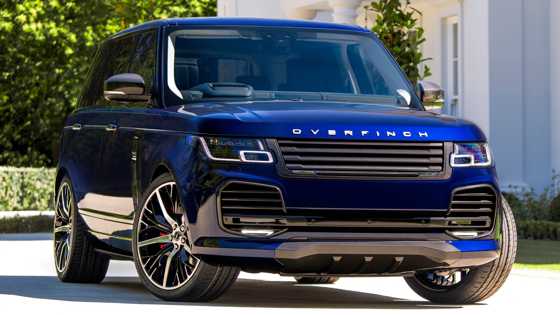 New Overfinch Range Rover: carbon fibre, bizarre upholstery | Top Gear