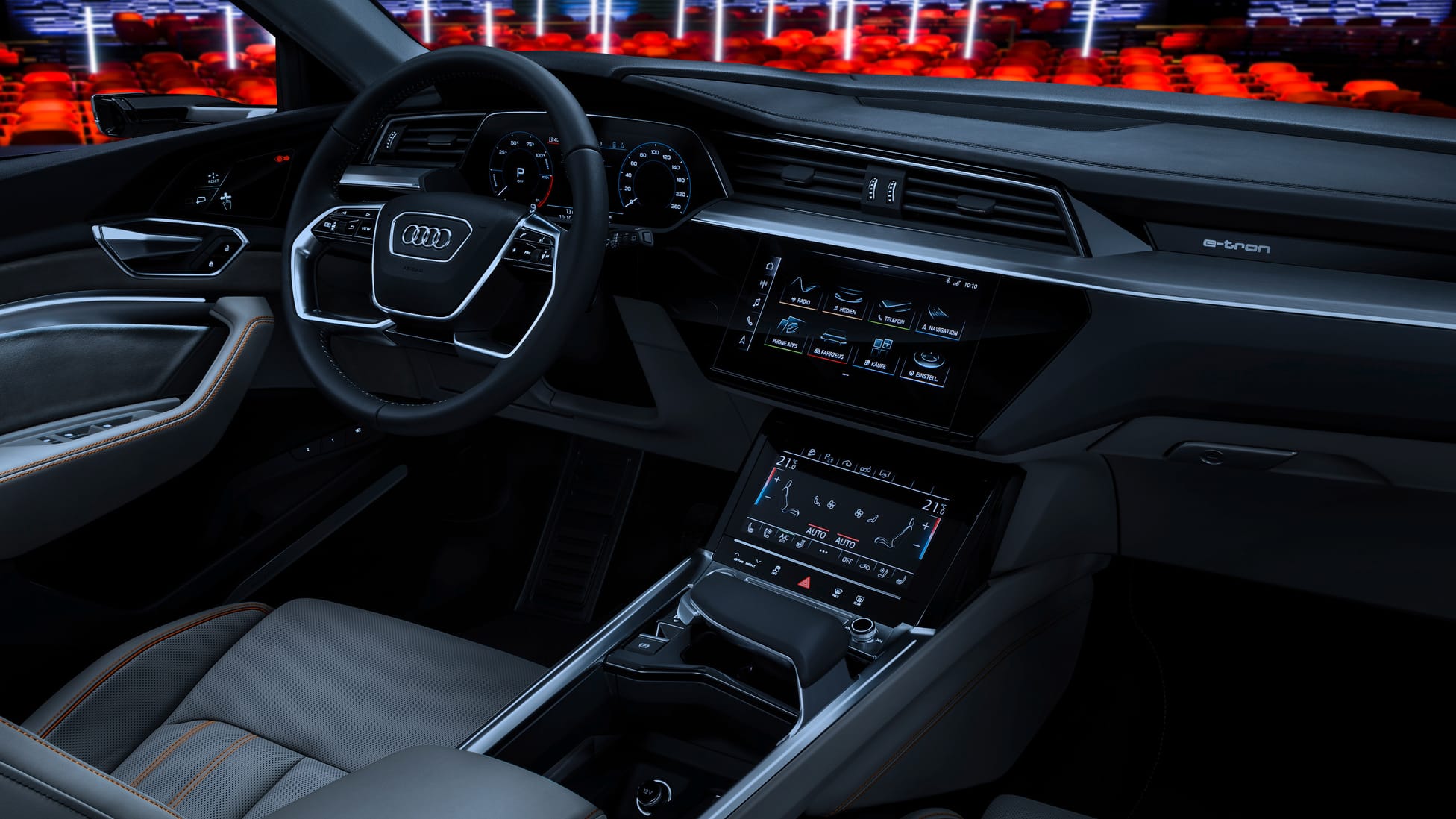 Take a look inside Audi's e-tron electric SUV | Top Gear