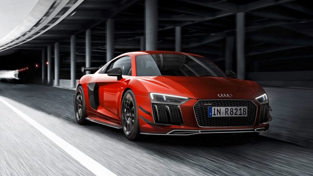 Audi's £176k R8 special has an exceedingly long name | Top Gear