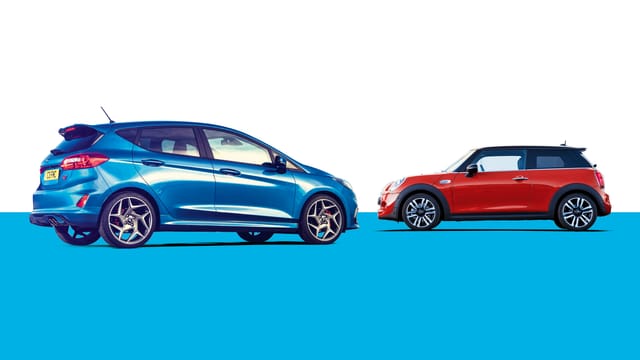 Twin test: Ford Fiesta ST 3 vs Mini Cooper S | Top Gear