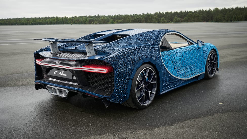Behold: the full-size Lego Bugatti Chiron! | Top Gear