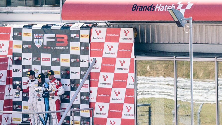 Jamie Chadwick is the first woman to win a British F3 race | Top Gear