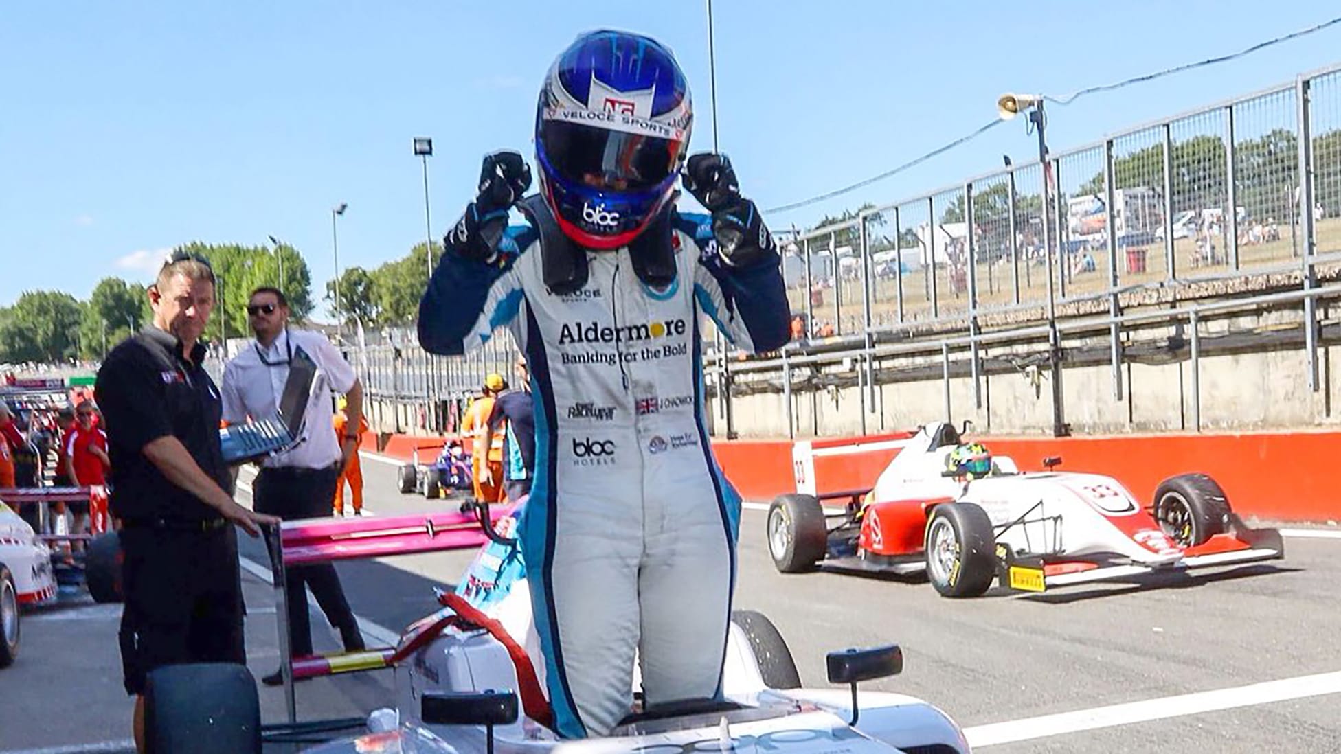 Jamie Chadwick is the first woman to win a British F3 race | Top Gear