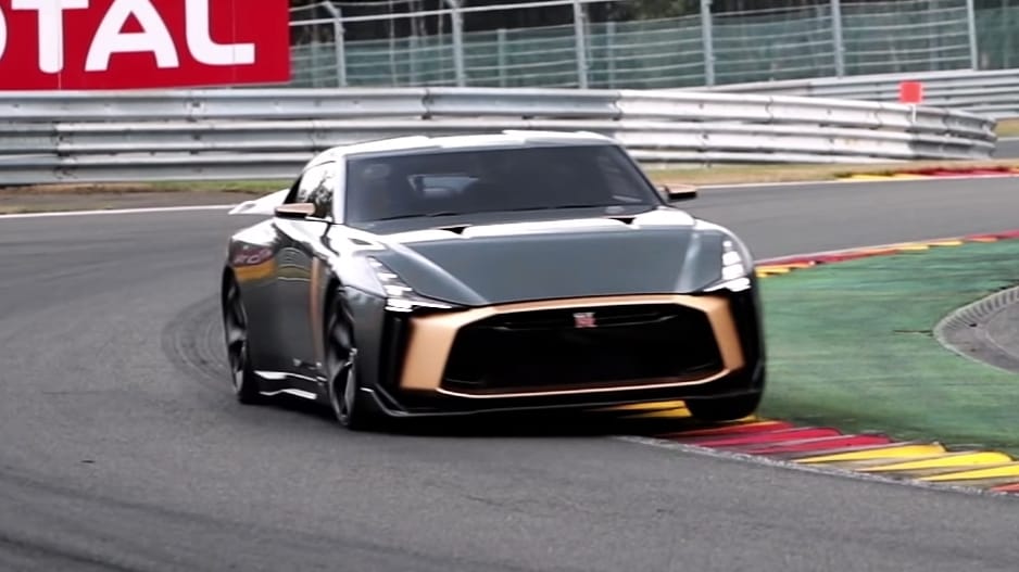 Listen to the 711bhp Nissan GT-R50 at Spa | Top Gear